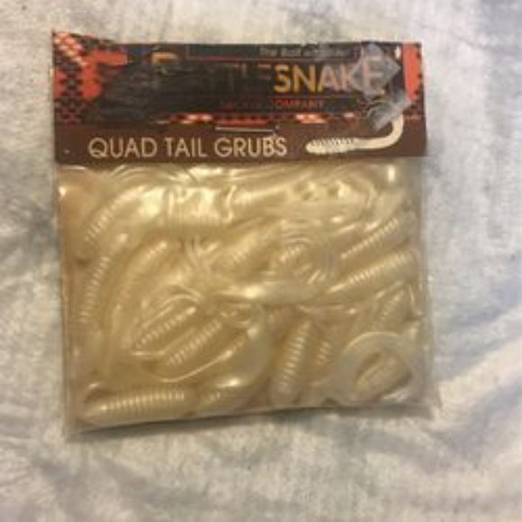 Other | Rattle Snake Quad Tail Grub Lures | Poshmark